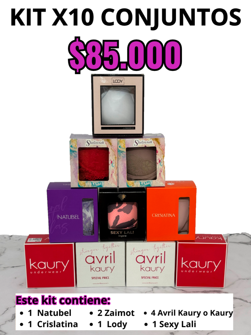 Kit 10 Conjuntos – Magenta