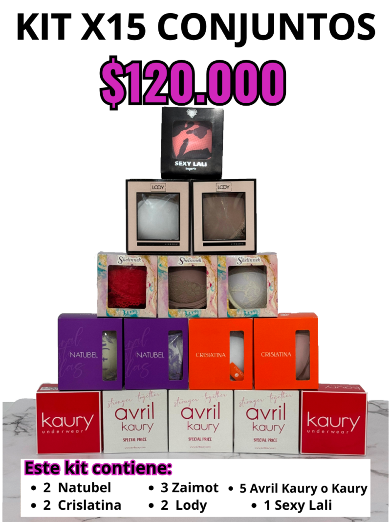 Kit 15 Conjunto – Magenta